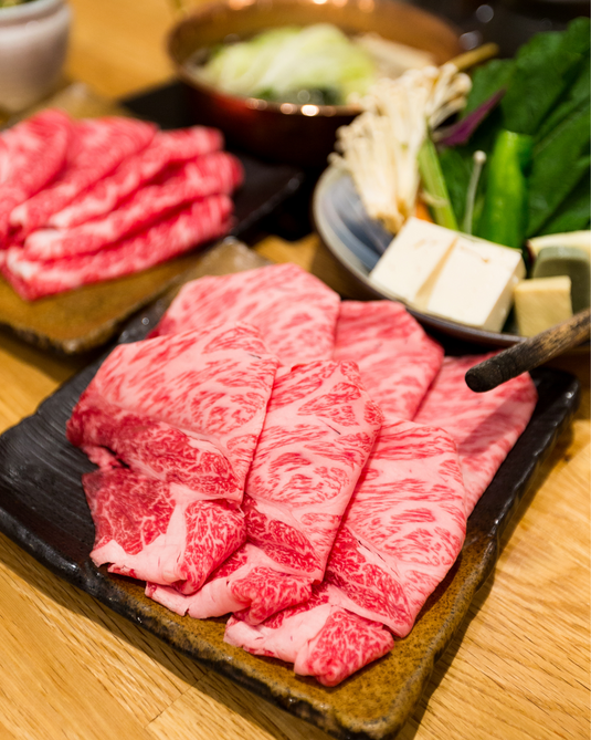 A5 Mt. Fuji Wagyu Beef Karubi for Shabu-Shabu (Boneless Short Rib ...
